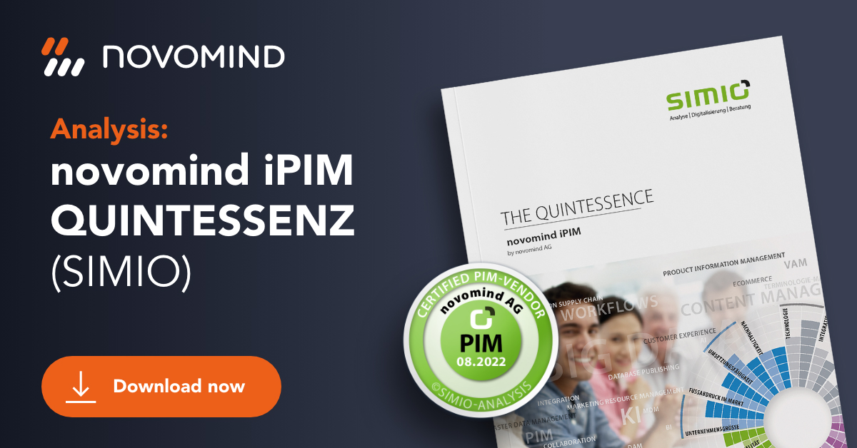 PIM SIMIO analysis (QUINTESSENZ) for novomind iPIM - download now for free!